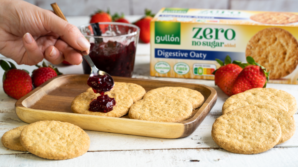Zero Digestive Oaty - Biscuits with fibre, Biscuits with no sugar ...